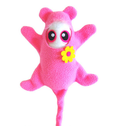 Pink Thing of The Day: Plush Maggot in Pink Mouse Pajamas | The Worley Gig