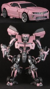 Pink Thing of The Day: Pink Bumblebee Transformer | The Worley Gig