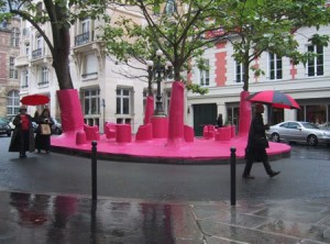 Pink Thing of The Day: Pink Ghost Installation | WorleyGig.com