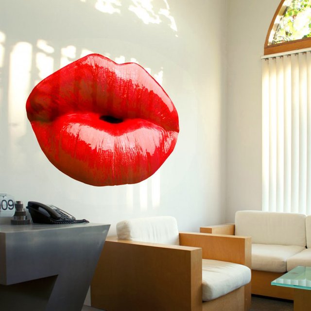 Lips Wall Decal By Wallflower | WorleyGig.com