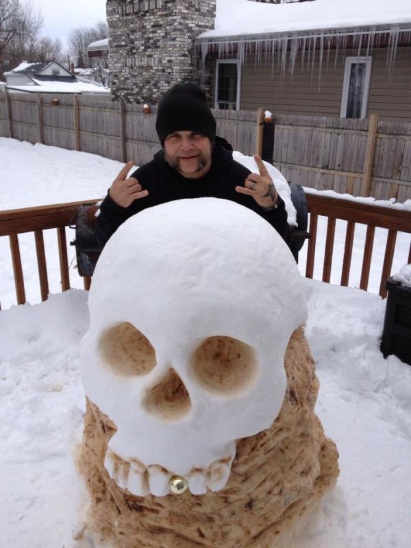 Snow Skull! | The Worley Gig