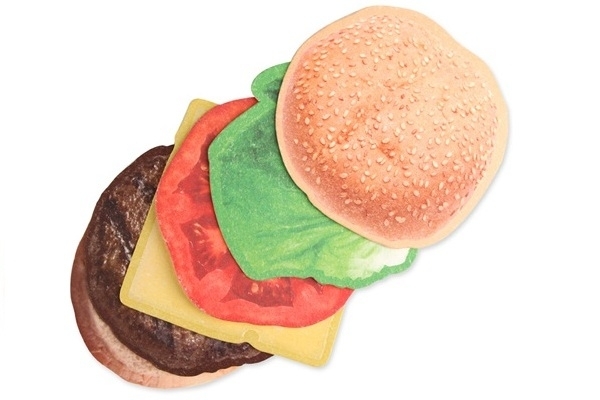 Hamburger Coasters Set | The Worley Gig