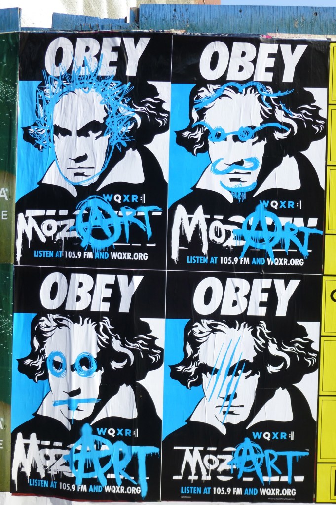 Obey Mozart Poster | The Worley Gig