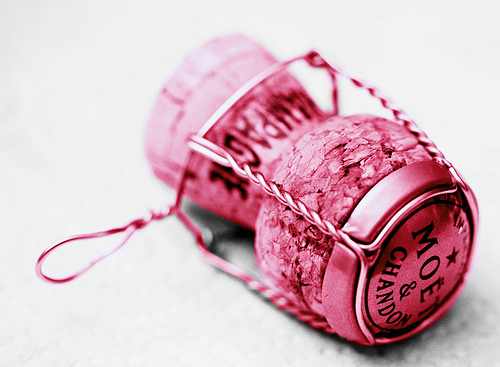 Pink Thing of The Day: Pink Champagne Cork | The Worley Gig