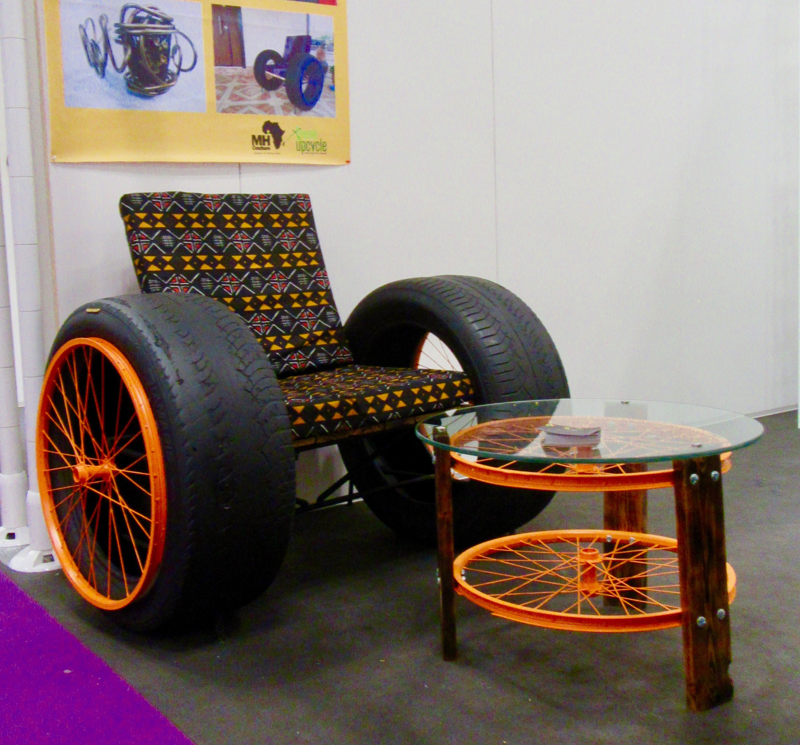 Eye On Design: Upcycled Side Chair and Table By Xtreme Upcycle | The ...