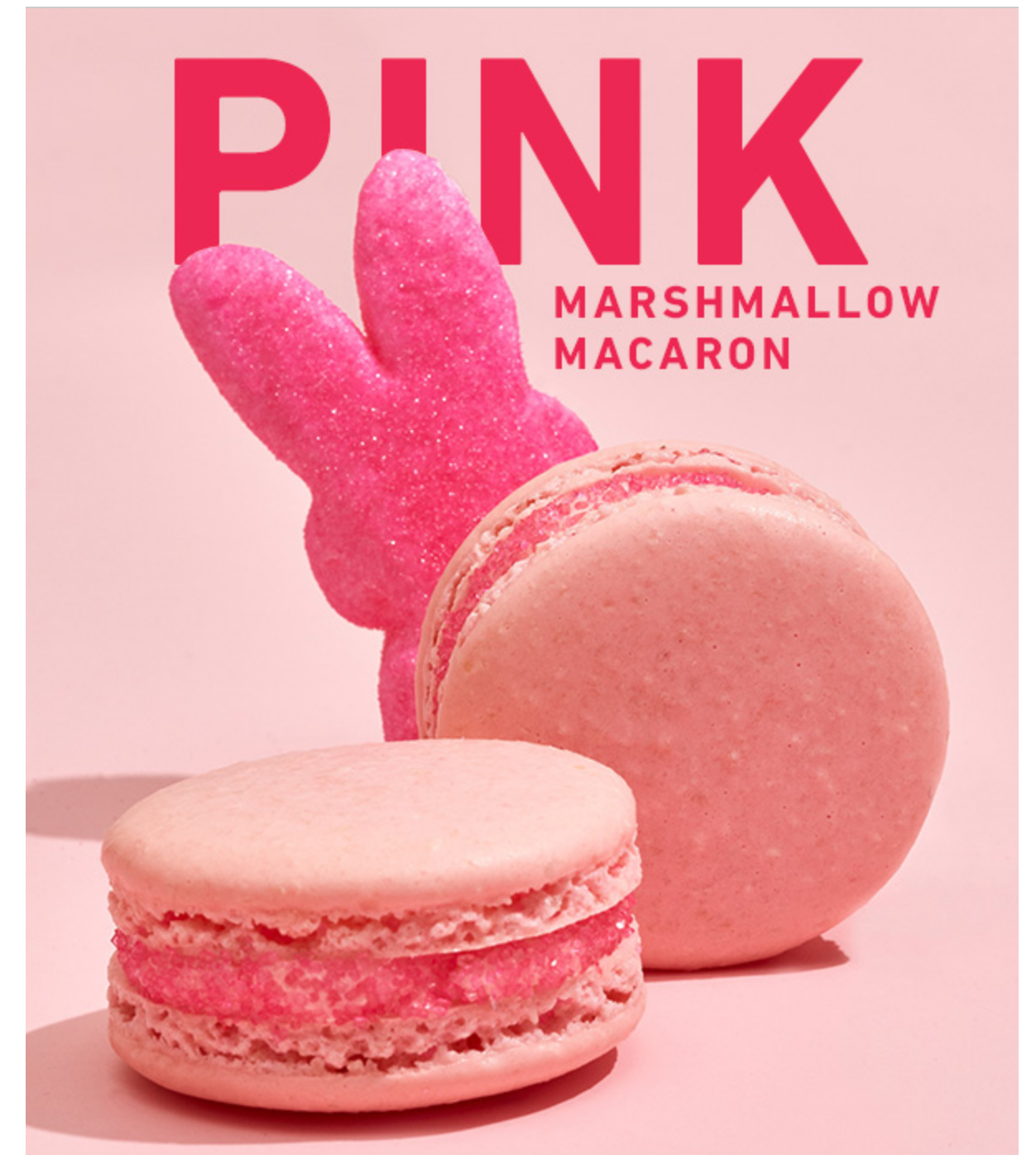 Pink Thing of The Day: Pink Marshmallow Macarons from Dana’s Bakery ...