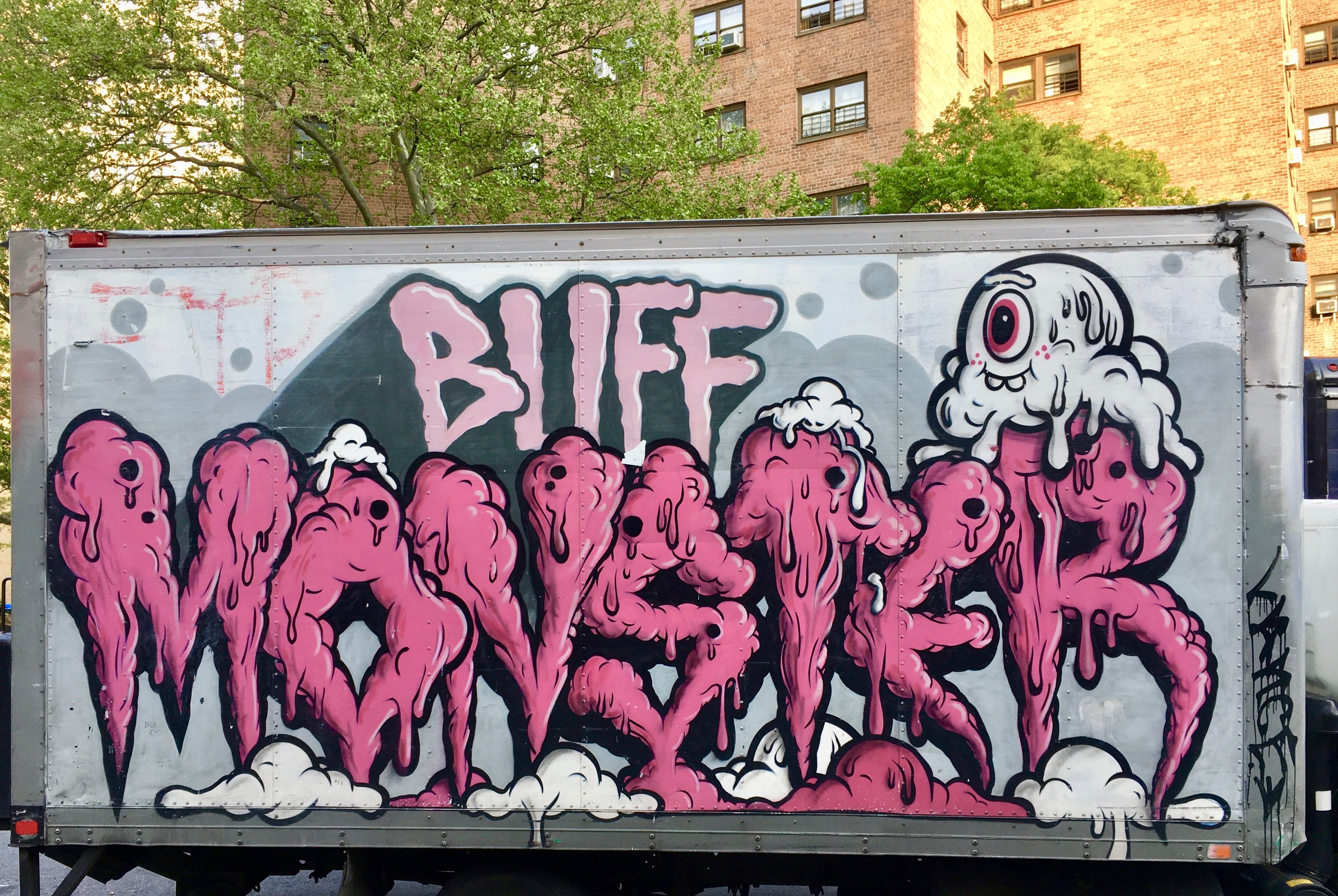 Pink Thing of The Day: Buff Monster Box Truck! | The Worley Gig