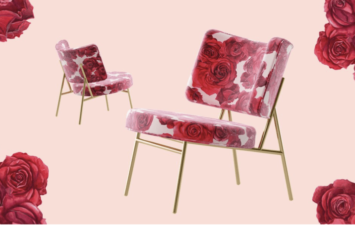 Eye On Design: Coco Rose Lounge Chair By Blumarine for Calligaris ...