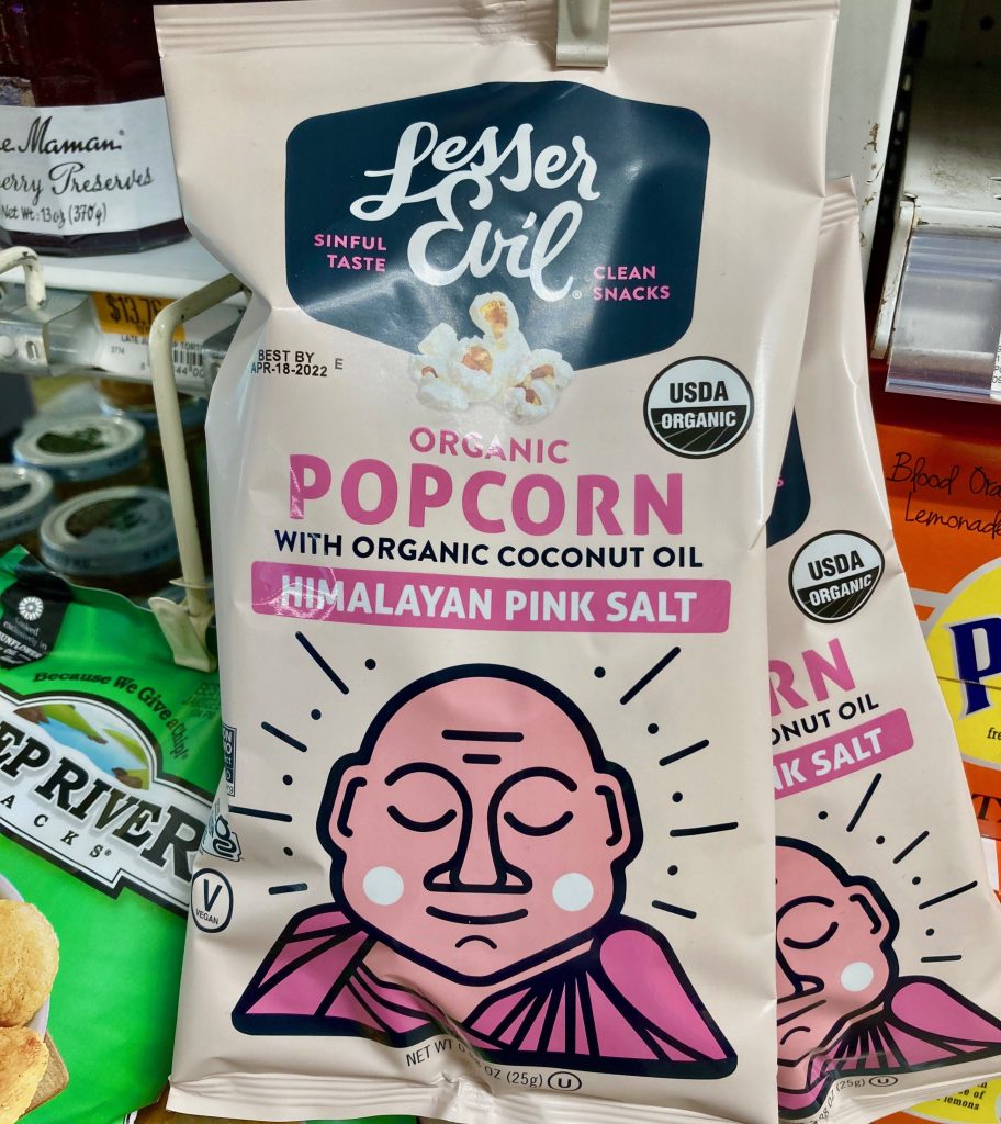 Pink Thing Of The Day: Lesser Evil Popcorn with Himalayan Pink Salt ...