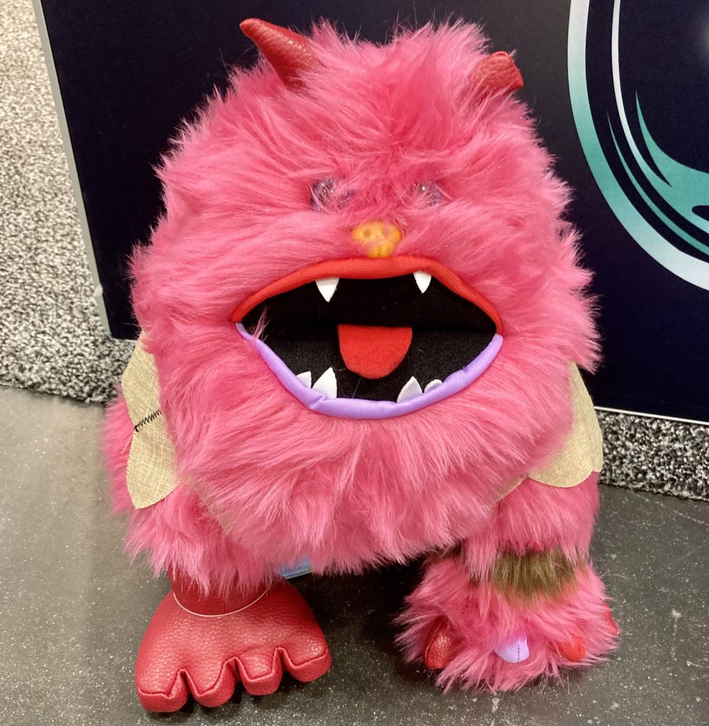 Pink Thing of The Day: Rubbish Monster | WorleyGig.com
