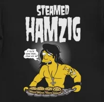 Steamed Hamzig: Simpsons / Danzig Mash Up T Shirt | The Worley Gig