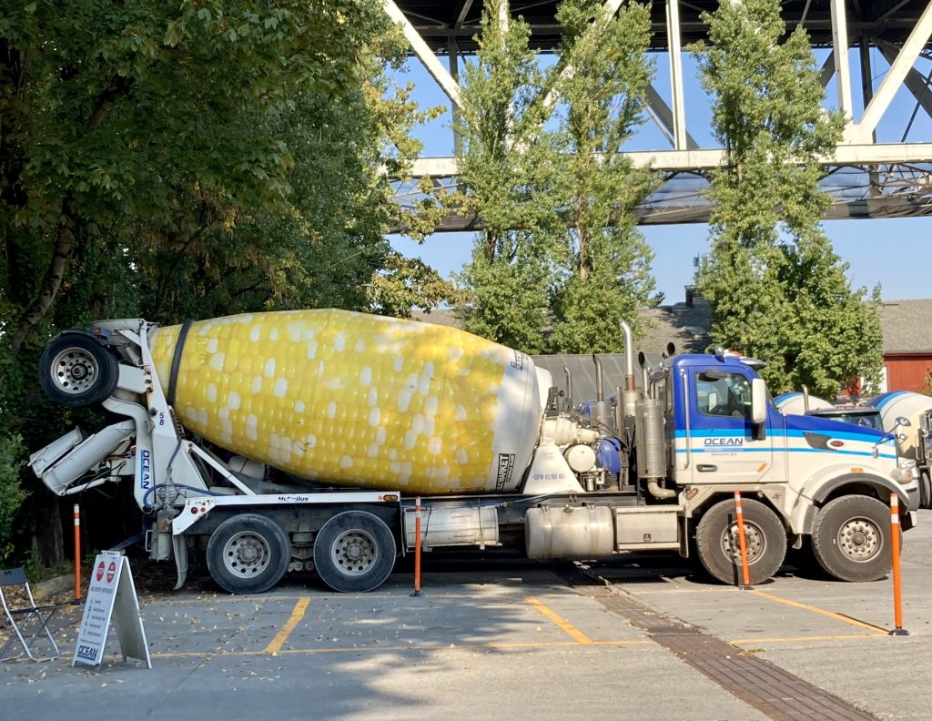 Corn on The Cob Concrete Truck | WorleyGig.com