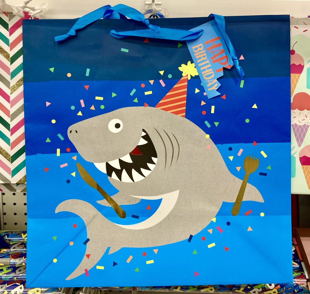 Shark Attack Birthday Gift Bag! | The Worley Gig