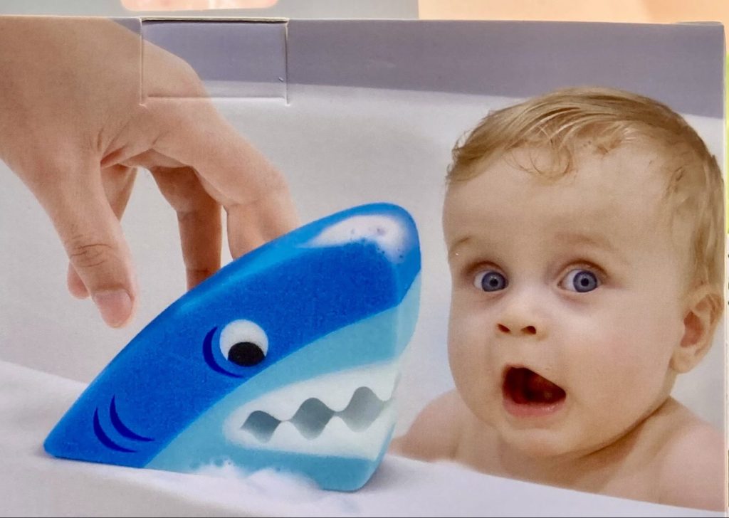 Shark Attack Bath Sponge! | The Worley Gig