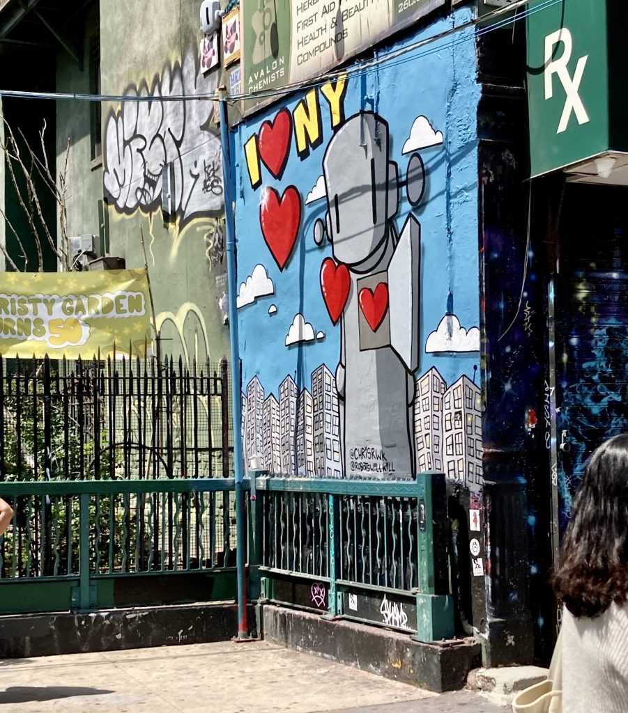 I Heart NY Mural By Chris RWK | WorleyGig.com
