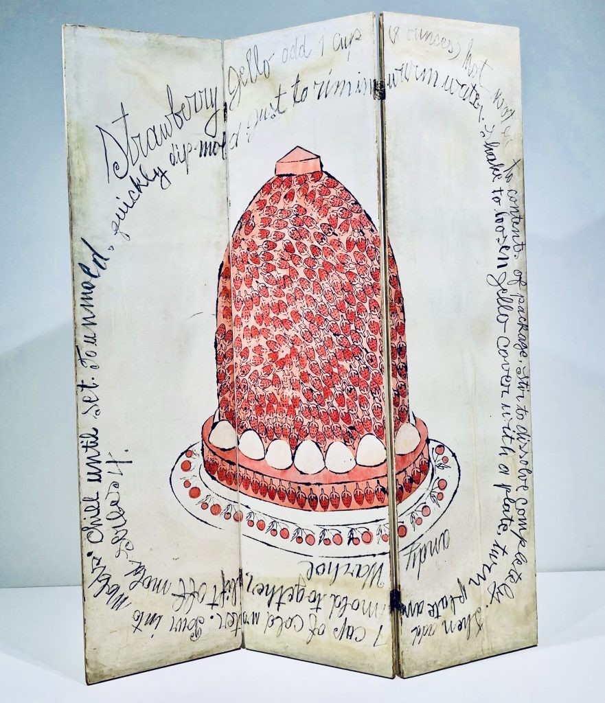 Pink Thing of The Day: Andy Warhol’s Strawberry Jello Folding Screen ...