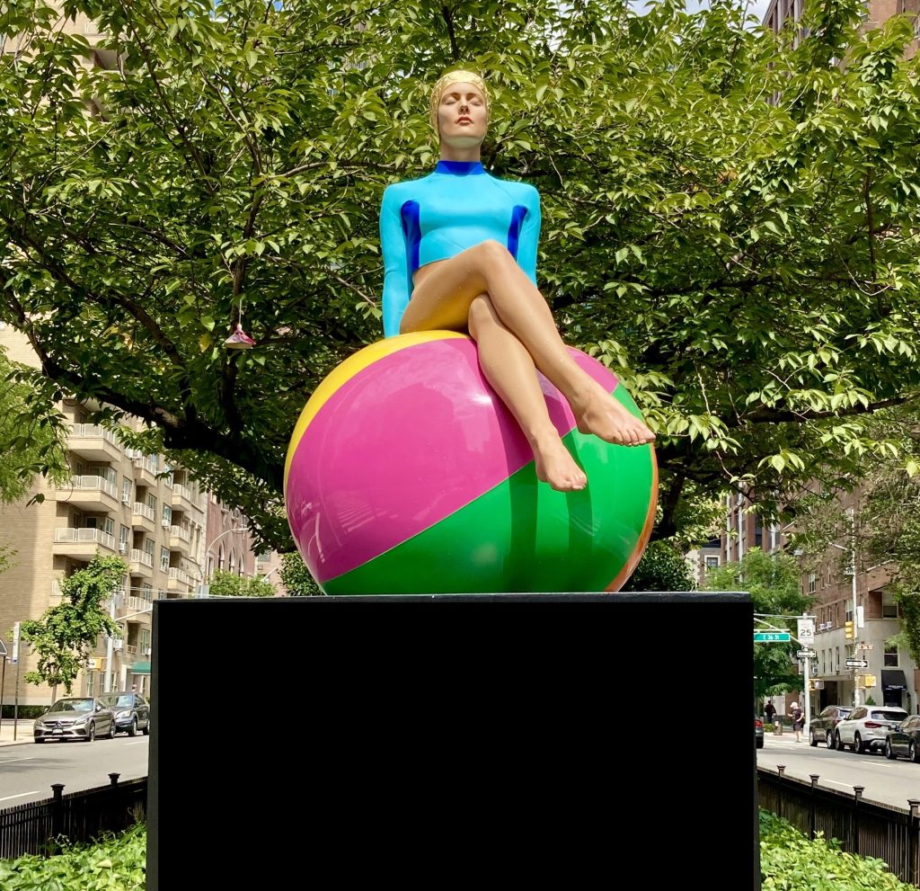 Carole A. Feuerman’s Sea Idylls on the Park Avenue Malls | WorleyGig.com