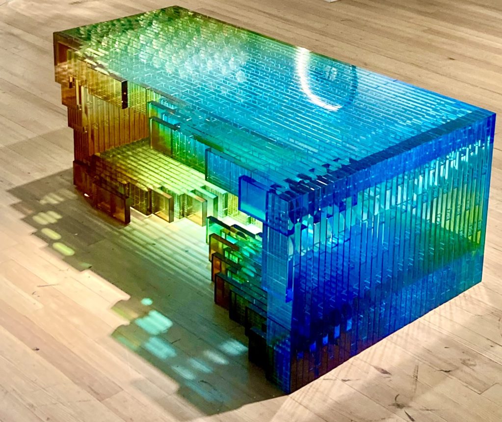 Eye On Design: Minosse C Glass Block Bench By Studiopluz For ...