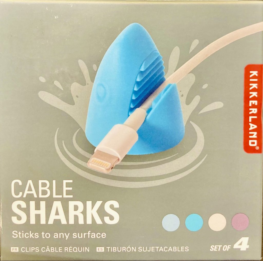 Shark Attack Cable Holder | WorleyGig.com