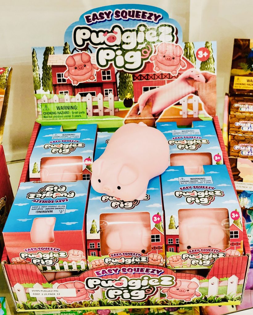 Pink Thing of The Day: Easy Squeezy Pudgiez Pig | The Worley Gig
