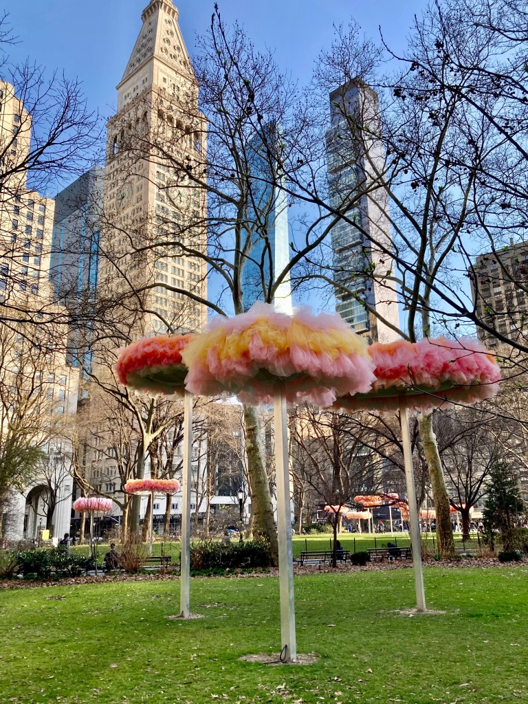 Ana María Hernando, To Let the Sky Know In Madison Square Park ...