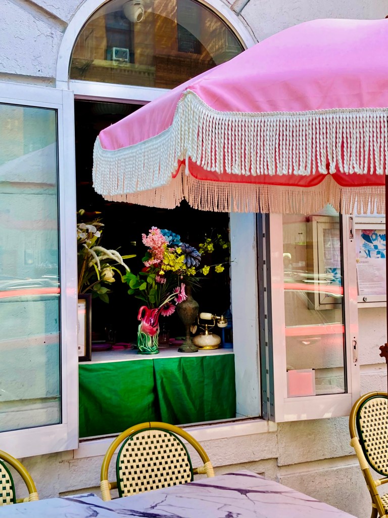 Pink Thing of The Day: Pink Outdoor Umbrella | WorleyGig.com