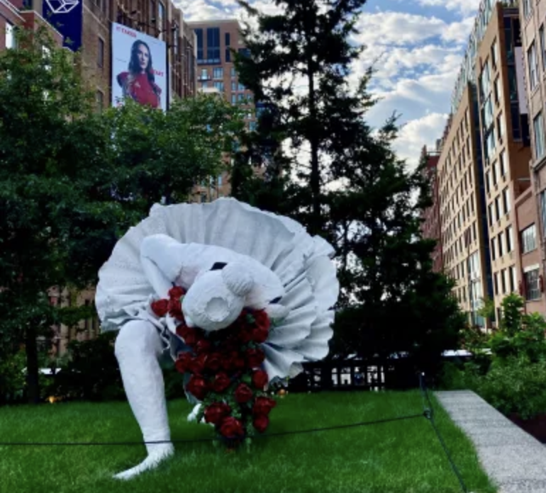 Karon Davis Curtain Call on The High Line | WorleyGig.com