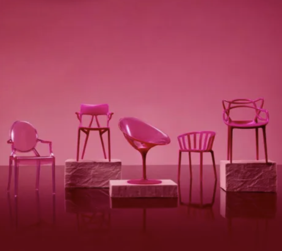 Pink Thing of The Day: Kartell Chairs for Barbie’s DreamHouse ...