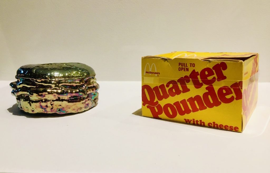Marvin Lipofsky’s 1/4 Pounder with Cheese Glass Burger Sculpture ...