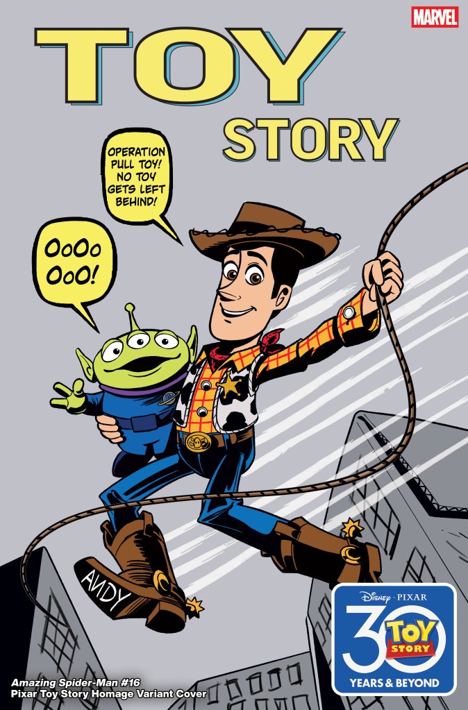 Marvel and Pixar Celebrate 30 Years of Toy Story with Playful New Comic ...