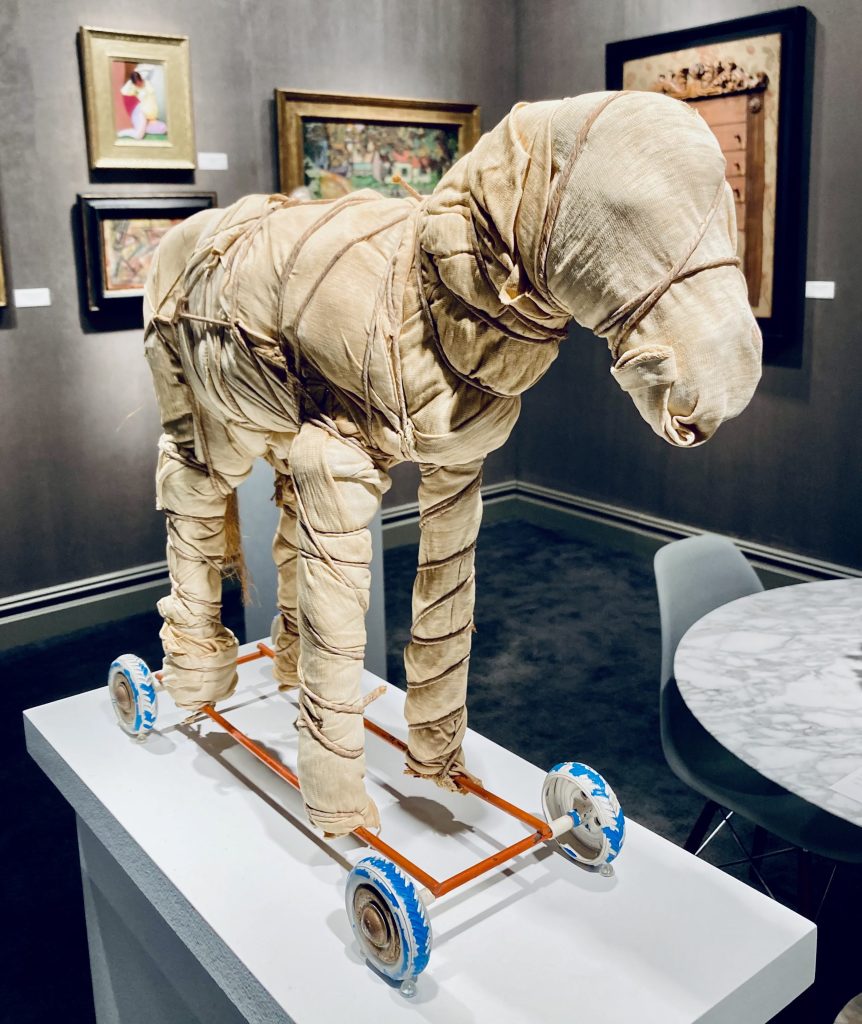 Wrapped Toy Horse By Christo and Jeanne-Claude | WorleyGig.com